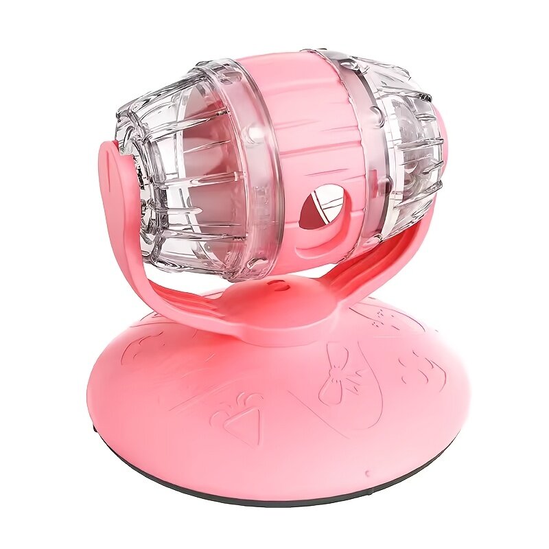 Интерактивная кормушка-головоломка для кошек, цвет Sakura Pink