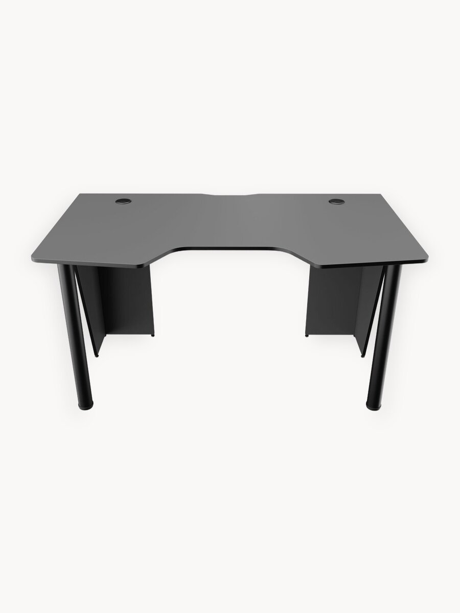 Игровой компьютерный стол FPS mebel, 140х78х73, Графит, геймерский