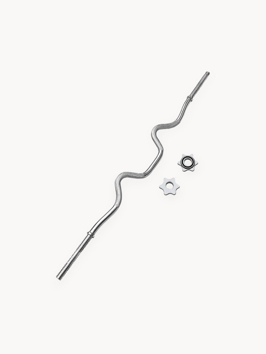 Гриф для штанги, PROIRON, W-образный, 120см, диаметр посадочного места 25 мм