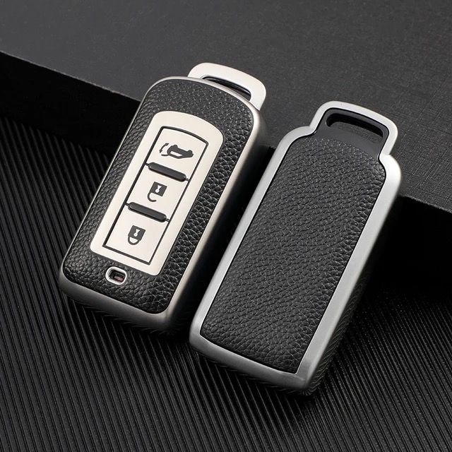 Чехол на ключ Mitsubishi / Митсубиси 3 кнопки TPU Silver