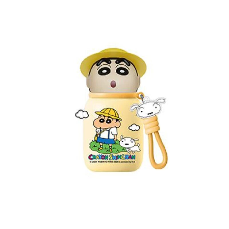 Термокружка MINISO Crayon Shin-chan 316, теплая и милая, миниатюрная, 320 мл, из нержавеющей стали Термос-стакан Crayon