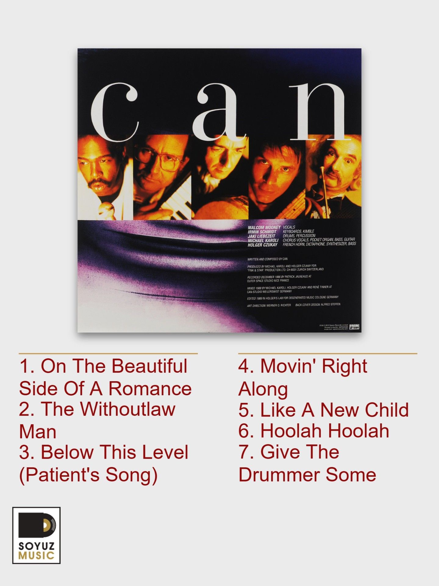 Can. Rite Time. Remastered Edition (LP/винил) — фото 1