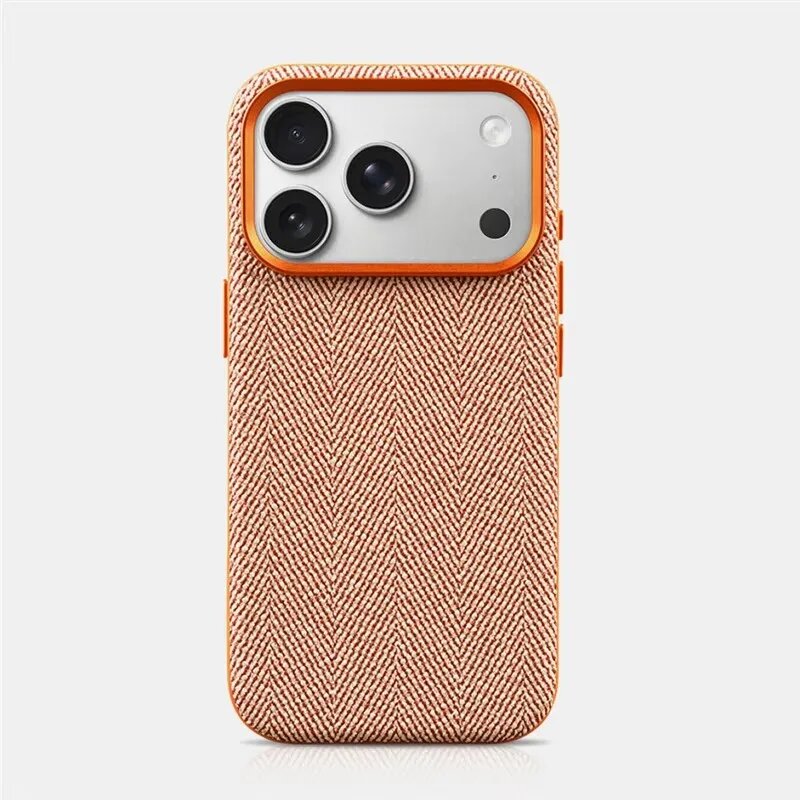 Оранжевый чехол Tech Woven для iPhone 17 Pro Max