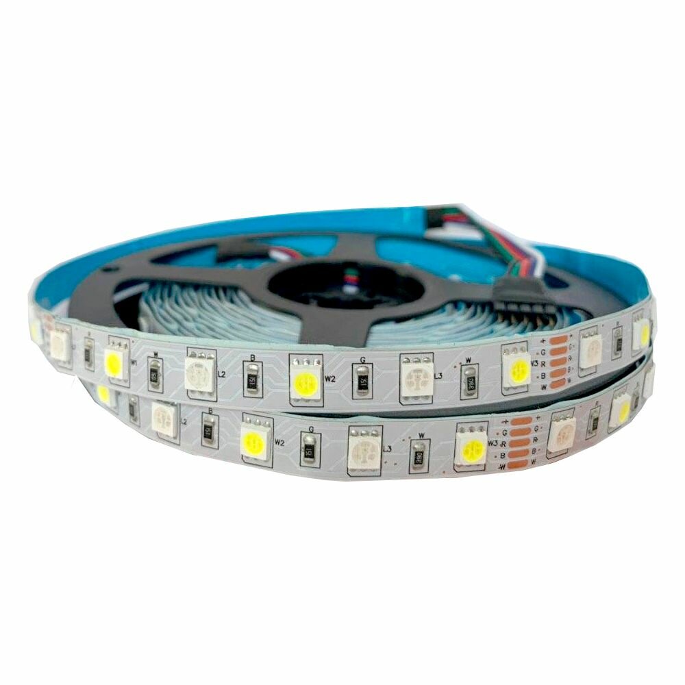 Светодиодная лента RGB+W 60led 5 м.