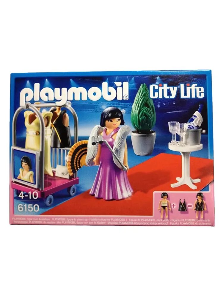 Playmobil-Мир Моби: Дамы с красной дорожки и дамский костюм-6150