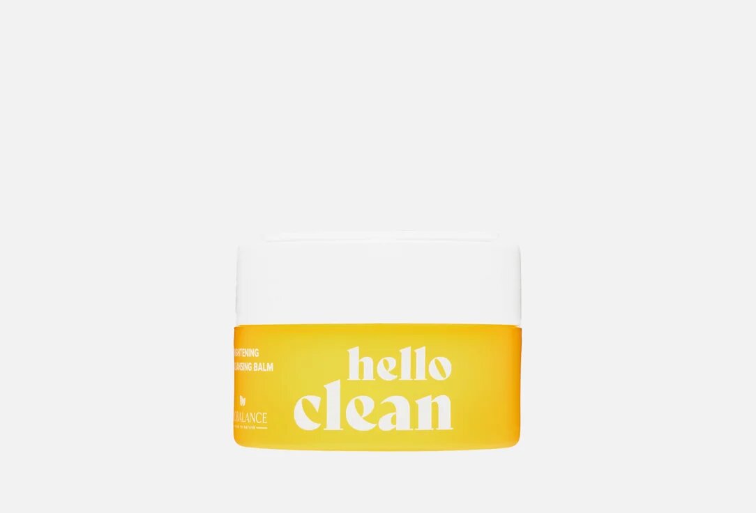 BIOBALANCE HELLO CLEAN BRIGHTENING Бальзам для умывания для сияния кожи 100мл