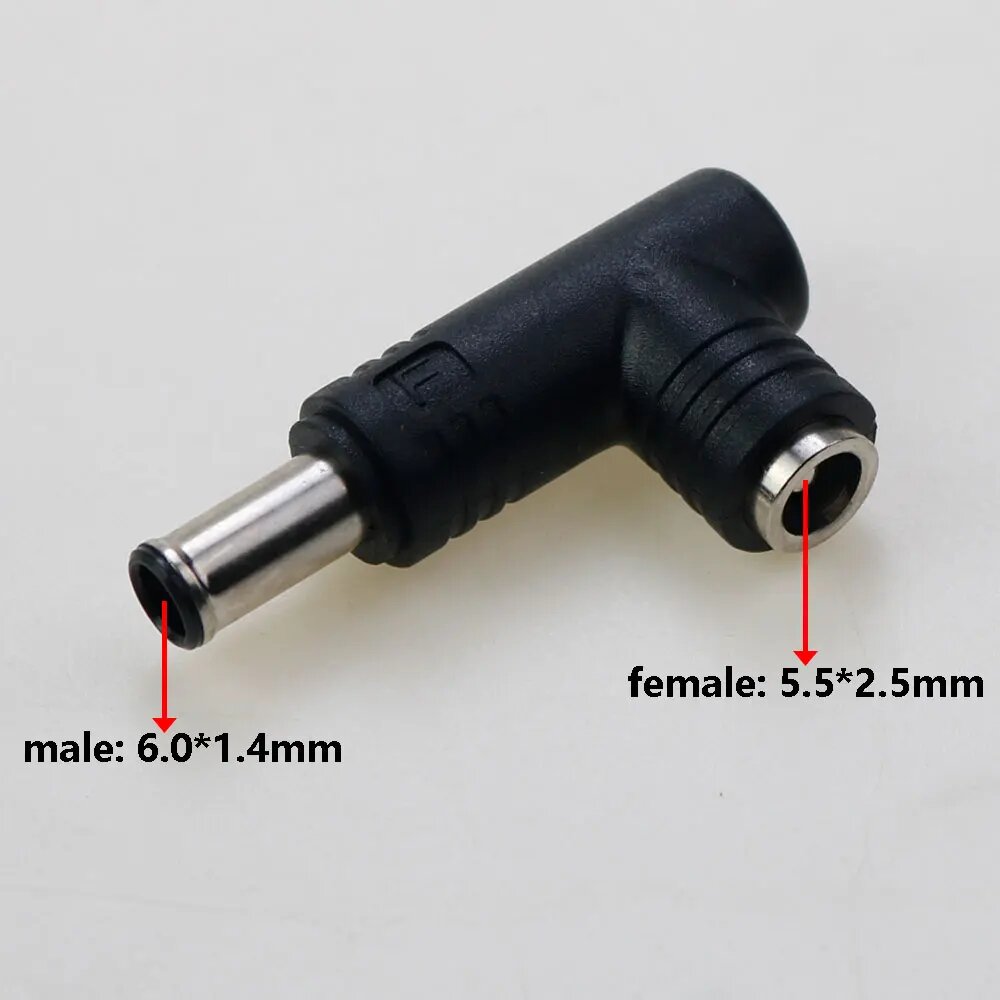 Переходник розетка DC 5.5X 2.5 6.0X1.4 mm