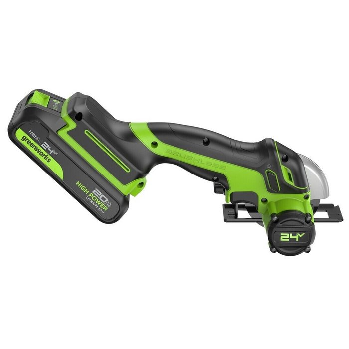 Машина шлифовальная угловая GreenWorks GD24UCS 3402007CUA