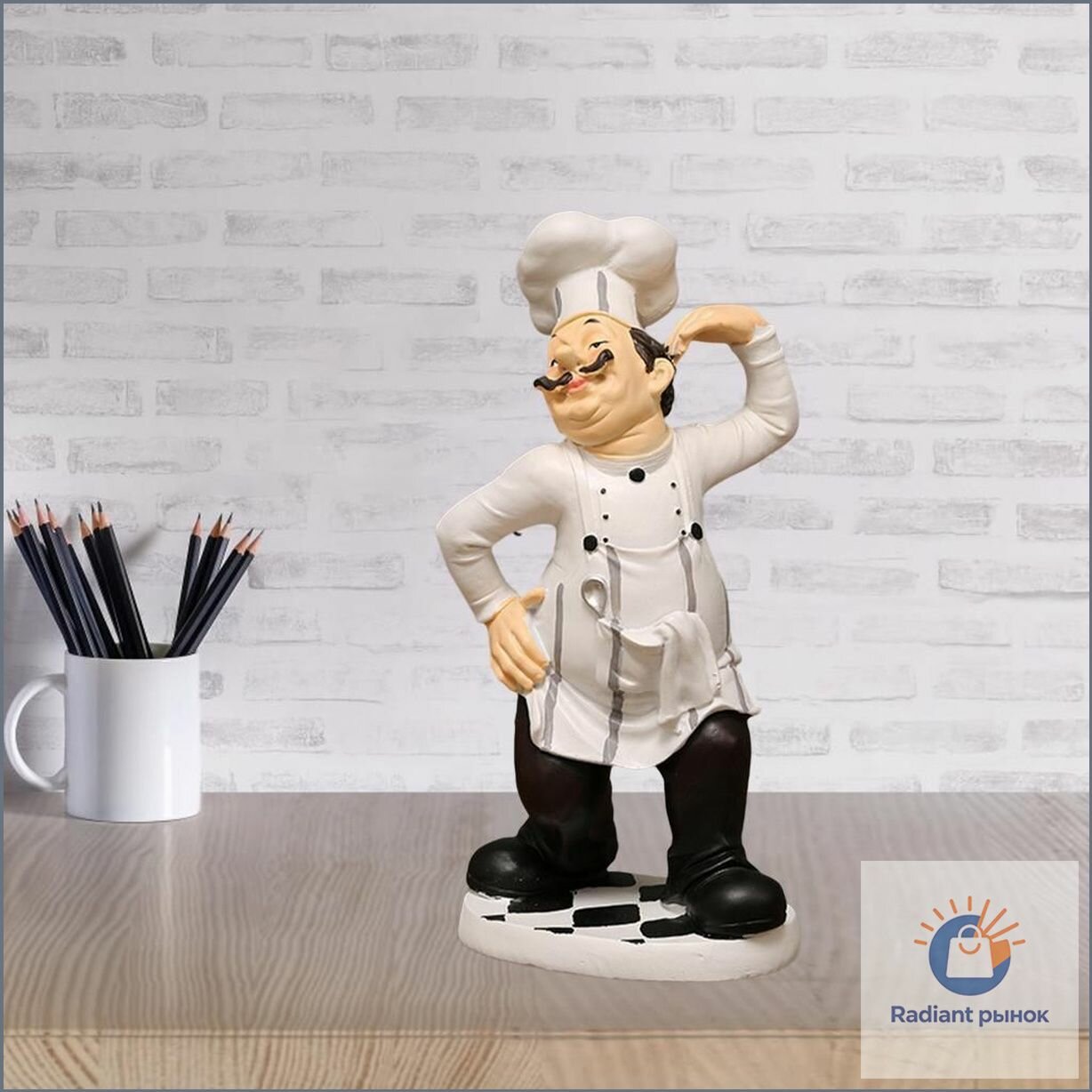 Статуэтка 14x11x30см, высота 20 см, длина 35 см