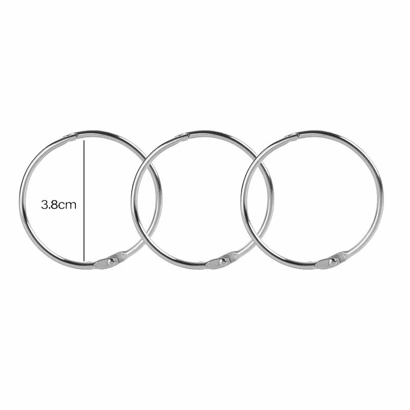 Кольца для сшивания металлические 38mm, 3шт