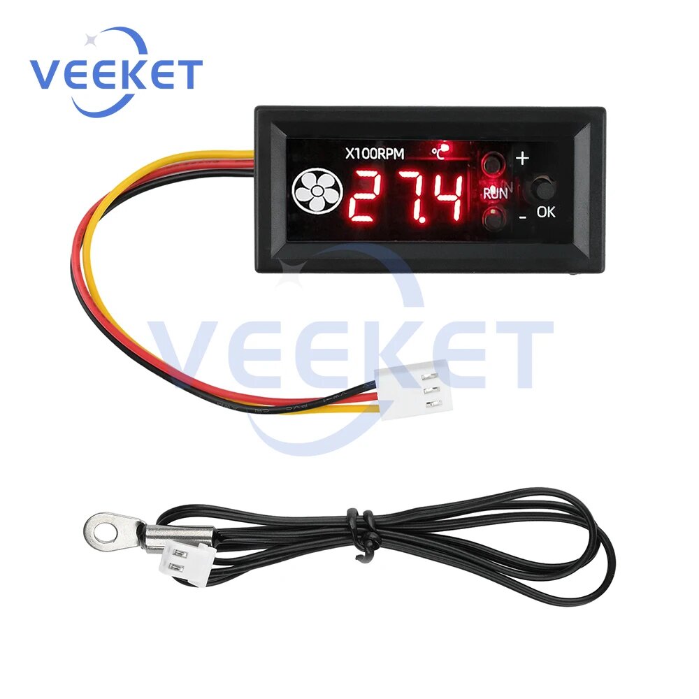 Тахометр цифровой VEKEE 2.74 x100RPM, 3P head input