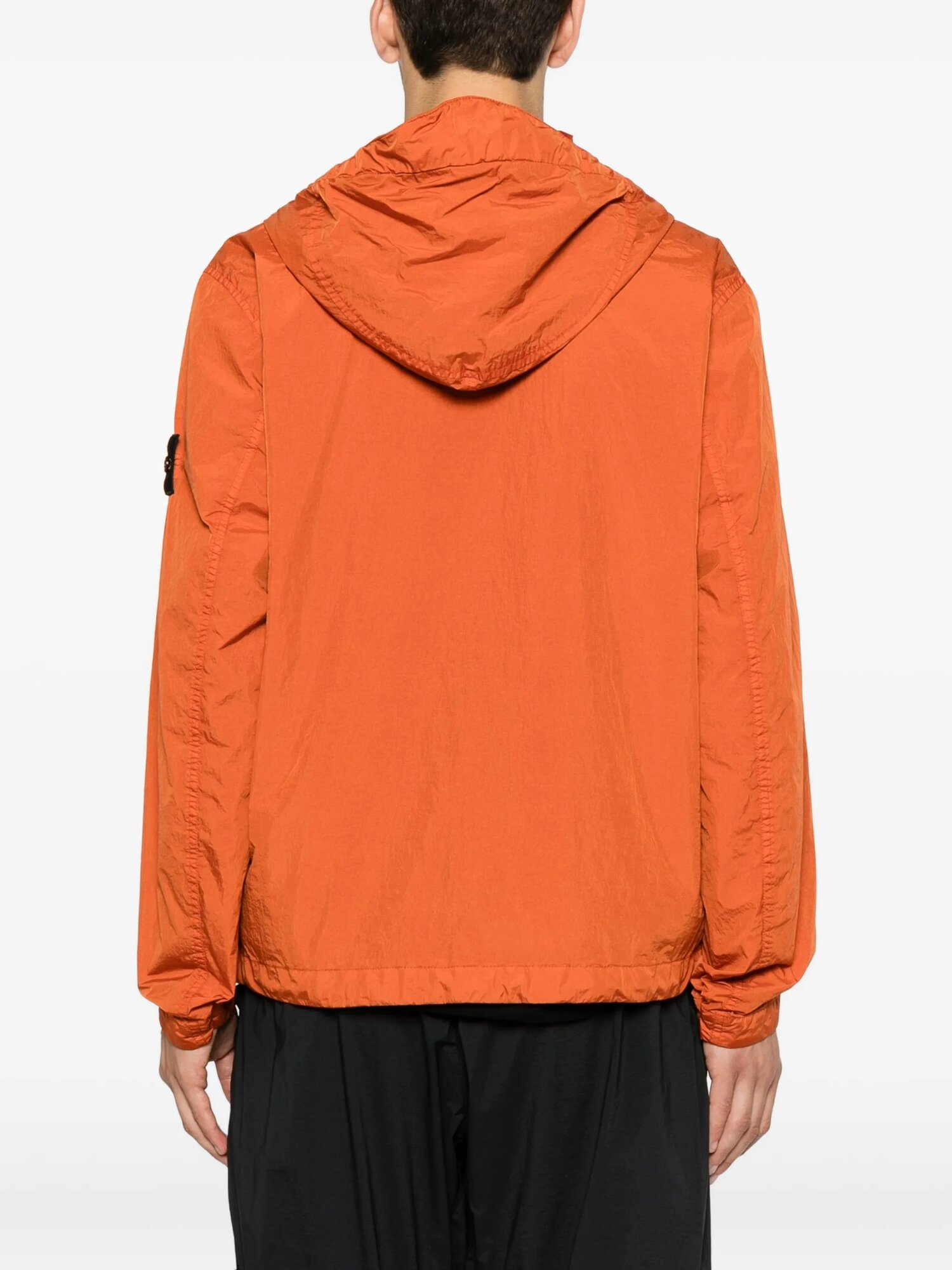 Куртка Stone Island Crinkle Reps jacket, размер L, оранжевый — фото 1