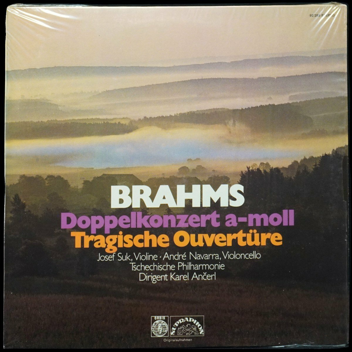 Виниловая пластинка Orbis Karel Ancerl – Brahms: Doppelkonzert A-Moll / Tragische Ouverture