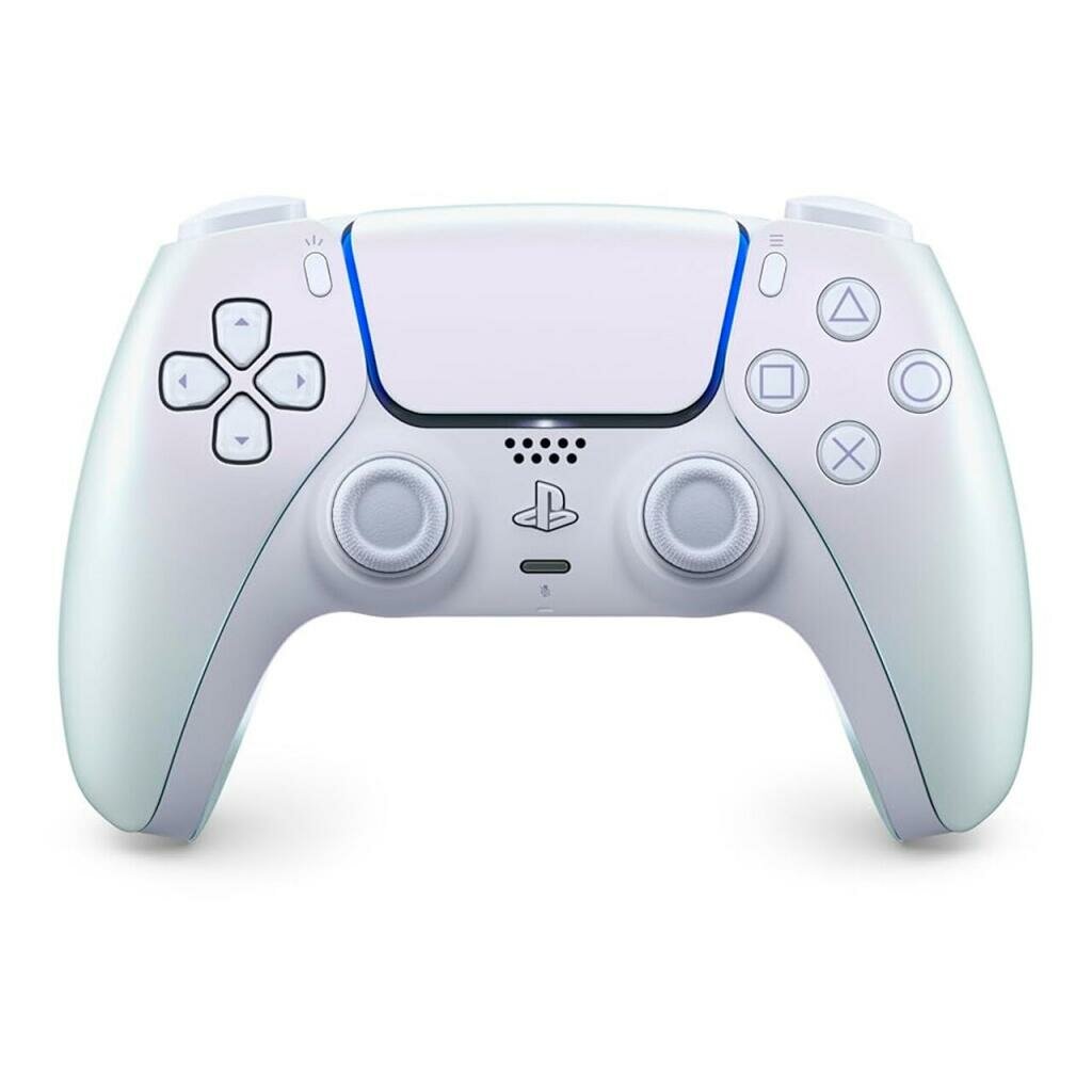 Геймпад Sony DualSense для PS5, Chrome Pearl (Насыщенный жемчужный)