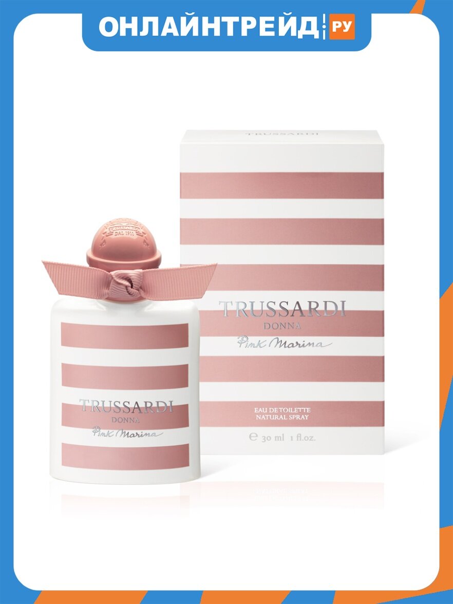 Женская туалетная вода Trussardi Donna Pink Marina, 30 мл
