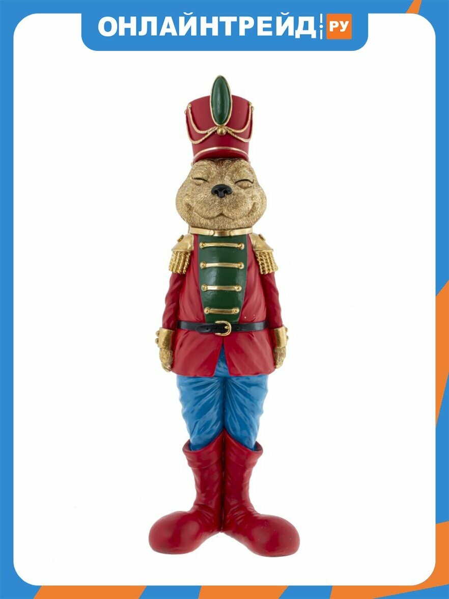 Фигурка Remeco Collection "Солдатик-зайка", 11,5х10х37 см (813137)