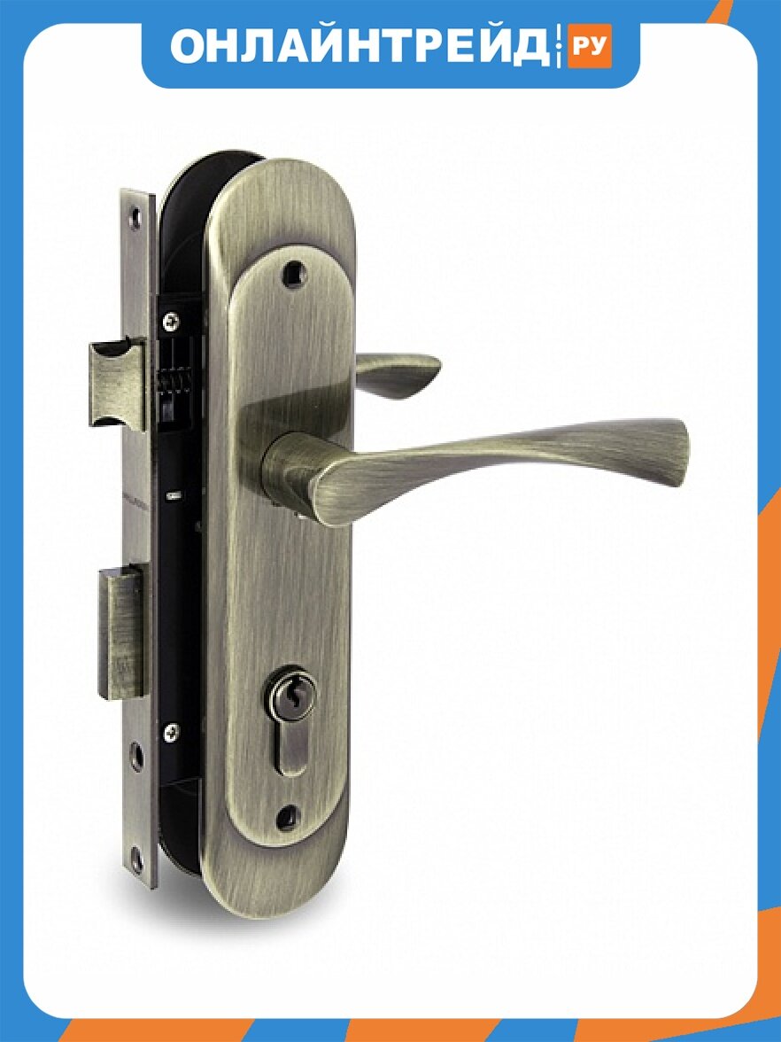 Замок врезной Palladium Openclose System Palladium 1703 AB
