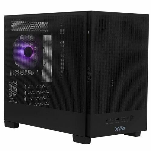 Компьютерный корпус ADATA XPG VALOR MESH NANO (VALORMESHNANOMAA-BKCWW) черный - Midi Tower, Micro-ATX, USB 3.2 Gen 1 Type-A, USB 3.2 Gen 1 Type-C