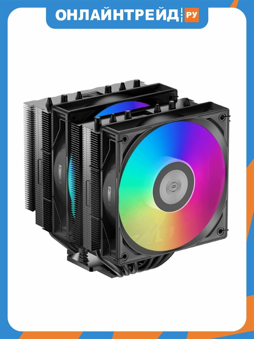 Кулер для процессора Pccooler RT620 ARGB BK (RT620-BKAWXX-GL)
