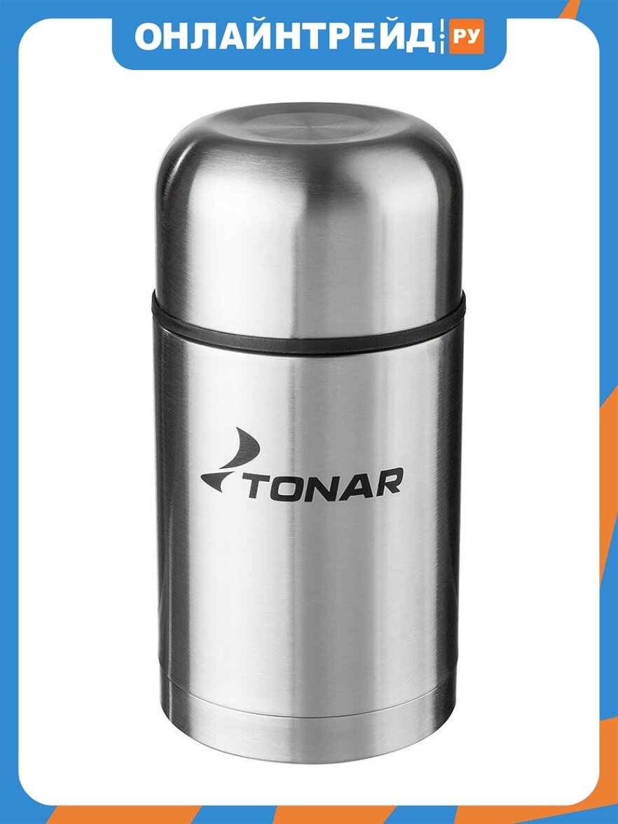 Термос Тонар 1000ML широкое горло, чехол (HS. TM-018)