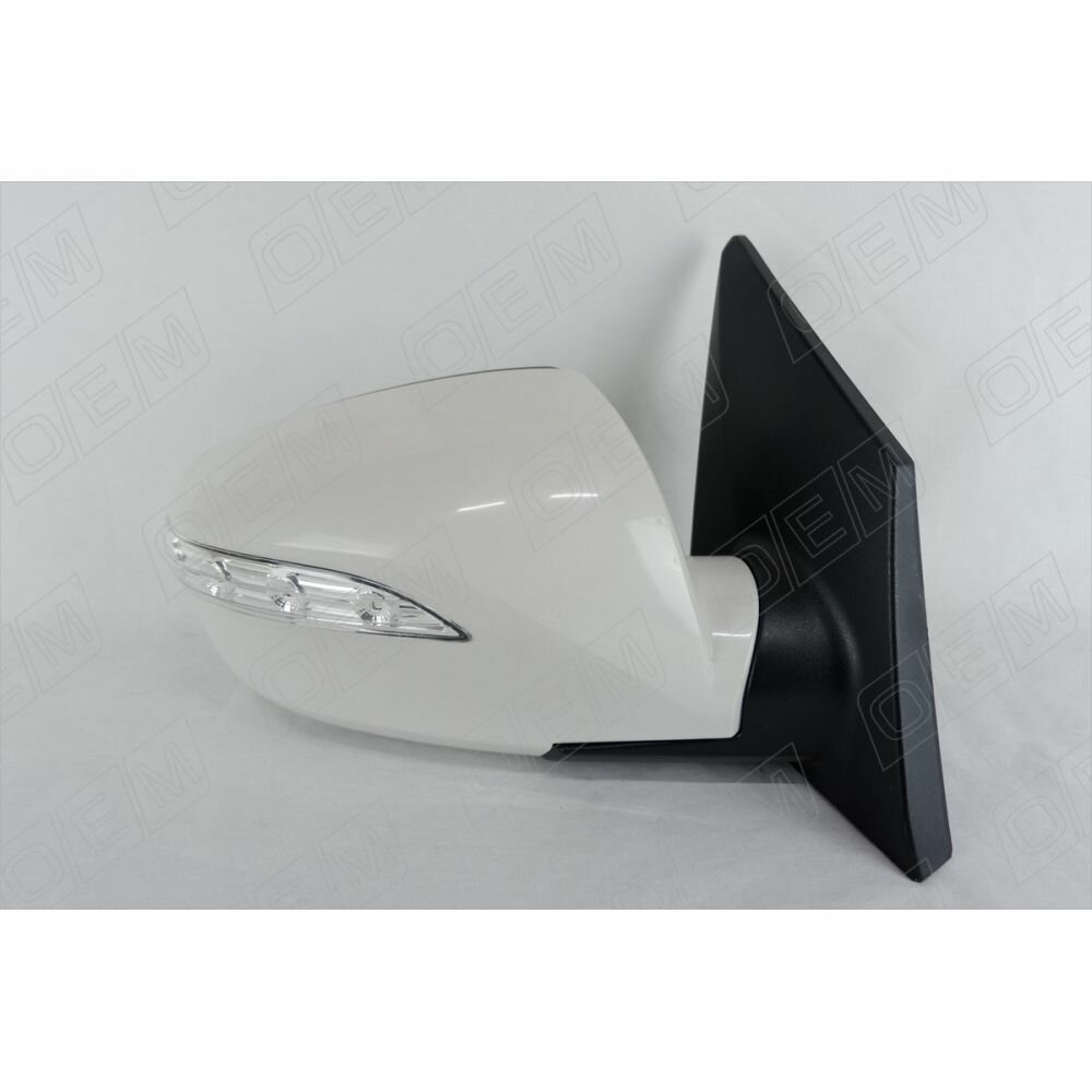 Зеркало правое для Hyundai ix35 2010-2013 с подогревом, электрическое складывание под покраску, Хендай ix35 зеркало правое O.E.M. OEM0073ZR, oem 876202Y070