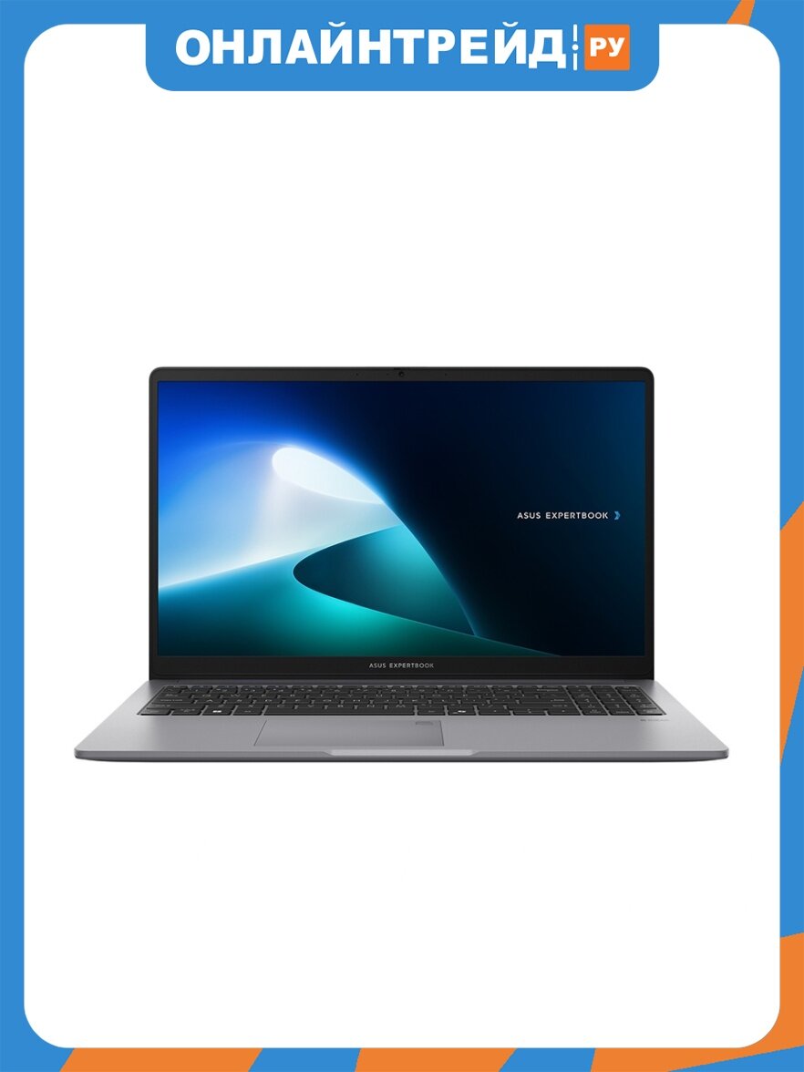Ноутбук Asus ExpertBook P1 P1503CVA-S72760 15.6", Intel Core 3 100U 1.2ГГц, 6-ядерный, 16Гб DDR4, 512Гб SSD, Intel Graphics, Windows 11 Pro, серый (90NX0881-M035B0_W11P)