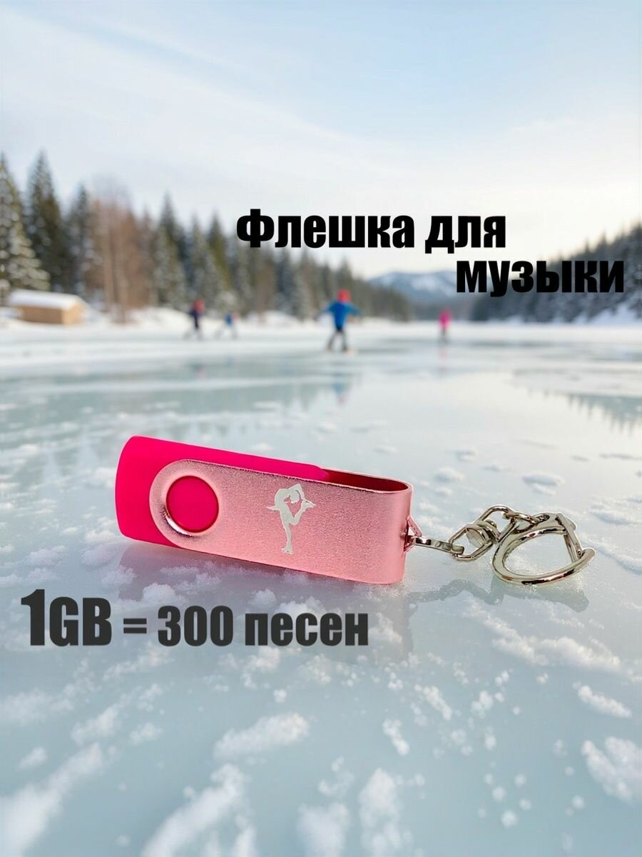 Grand-usb 1 ГБ USB-флеш-накопитель Фигурное, USB 2.0, до 15 мб/сек, Пластик, розовый