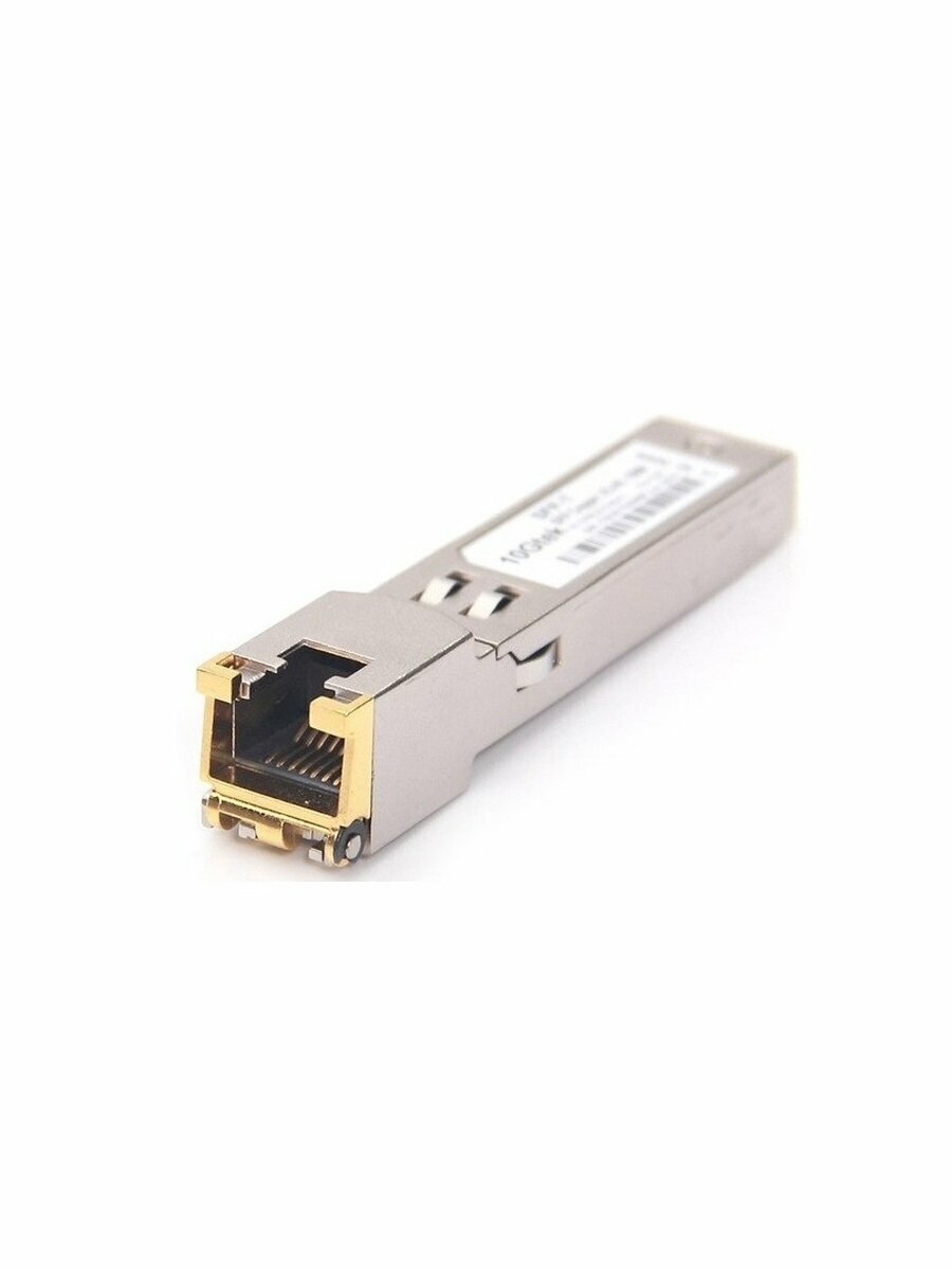 Модуль SNR-SNR-SFP-T-RJ45-10G, для серверов, коммутаторов, сетевых хранилищ, RJ45