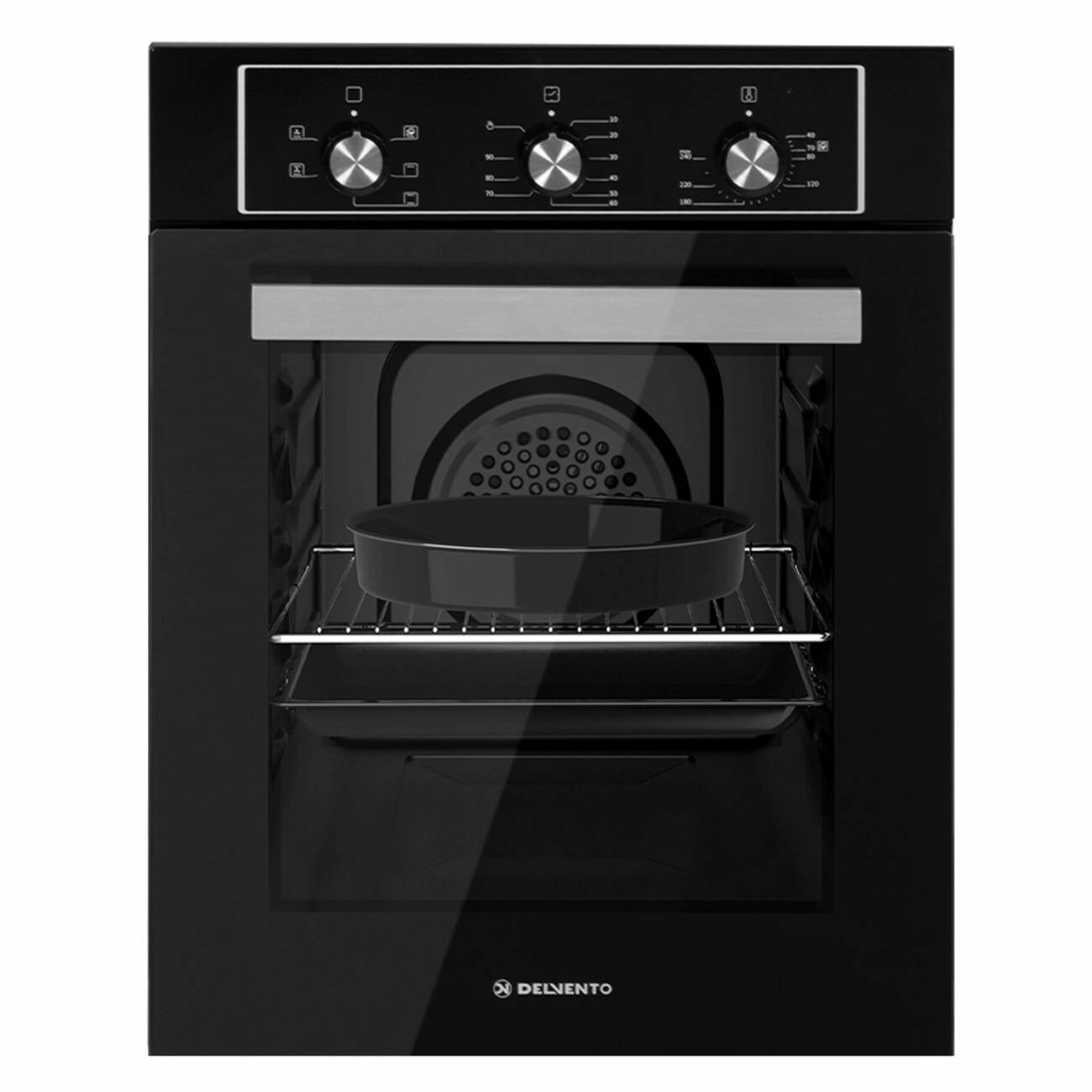 Электрический духовой шкаф 45 см Delvento V4EB16001