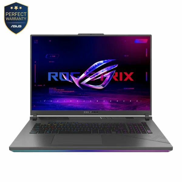 ASUS ROG Strix Scar 9 Plus G814 Игровой ноутбук 18", AMD Ryzen 9 9955HX, RAM 64 ГБ, SSD 4096 ГБ, NVIDIA GeForce RTX 5070 для ноутбуков (8 Гб), Windows Pro, серый, Русская раскладка