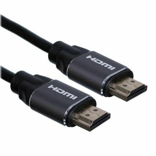 Кабель соединительный, разъемы HDMI - HDMI , длина 1 м, цвет- черный, практичный