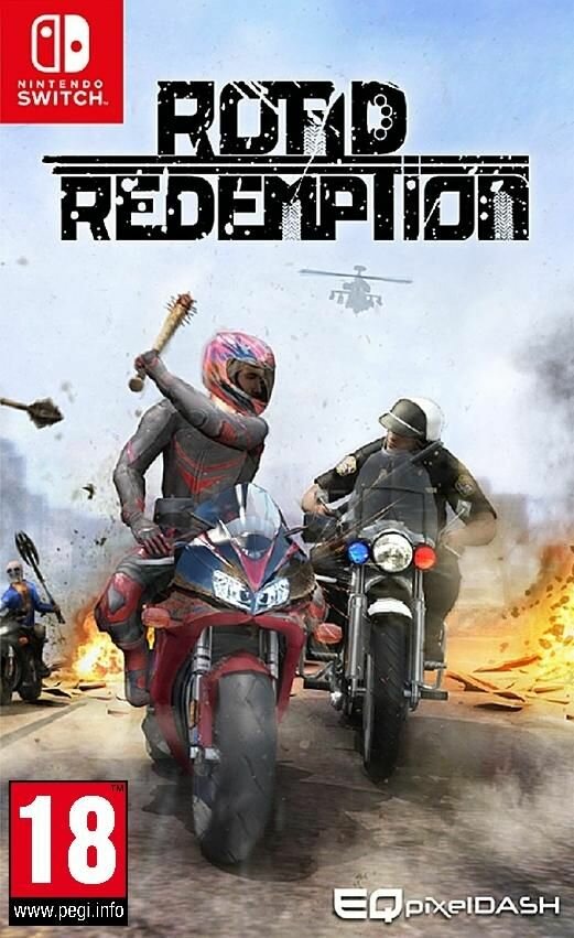 Игра Road Redemption Switch Русская Версия Картридж на Nintendo Switch
