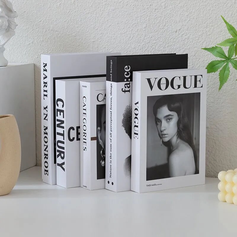 Украшение настольное интерьерное, Декоративные поддельные книги, евростиль, толстый картон