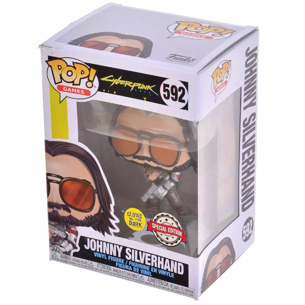 Фигурка Джонни Сильверхенд из игры Cyberpunk 2077 Johnny Silverhand 592