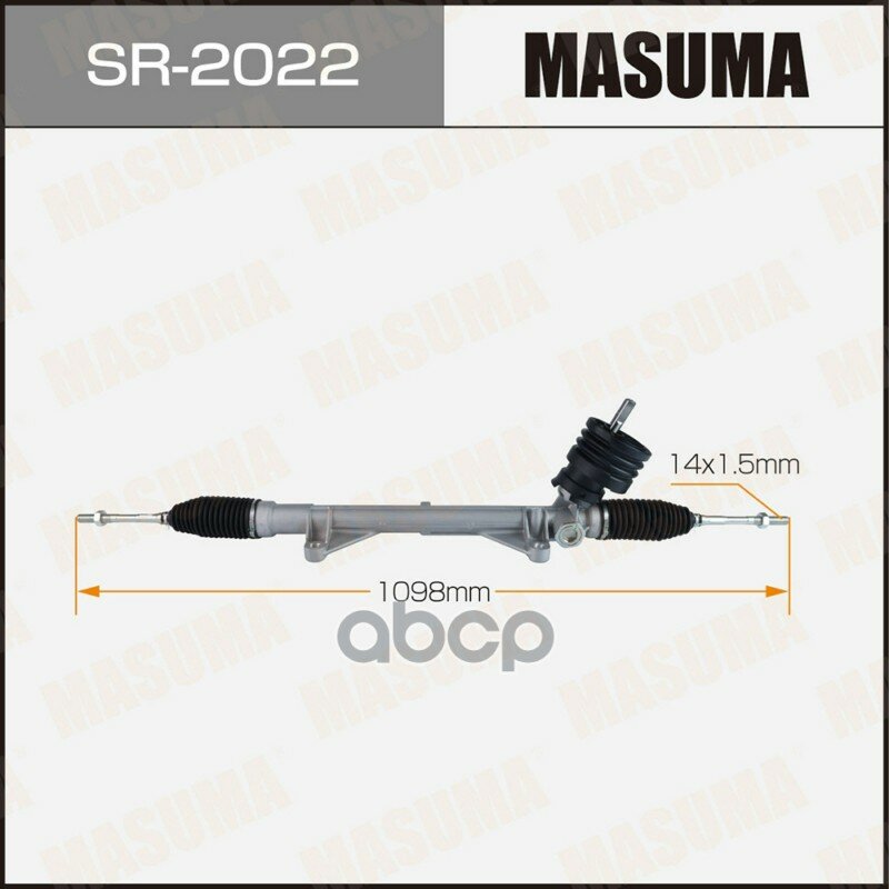 Рейка рулевая NISSAN SERENA / C25 RHD (правый руль) Masuma арт. SR-2022