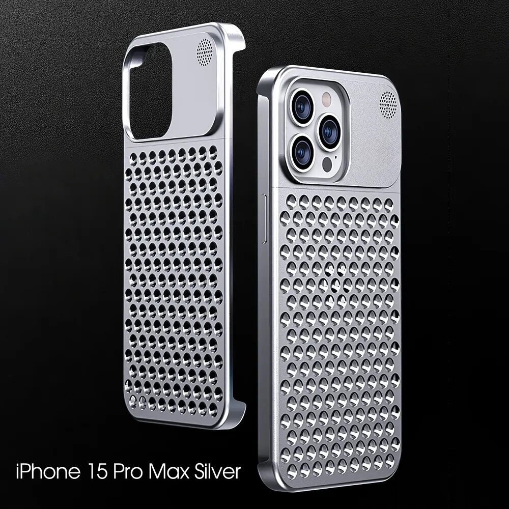 Защитные чехлы Эпл Айфон 15 Про Макс(Apple iPhone 15 Pro Max Чехлы), Чехол для смартфона-Металлический, Про Макстивоударный, Защита камеры