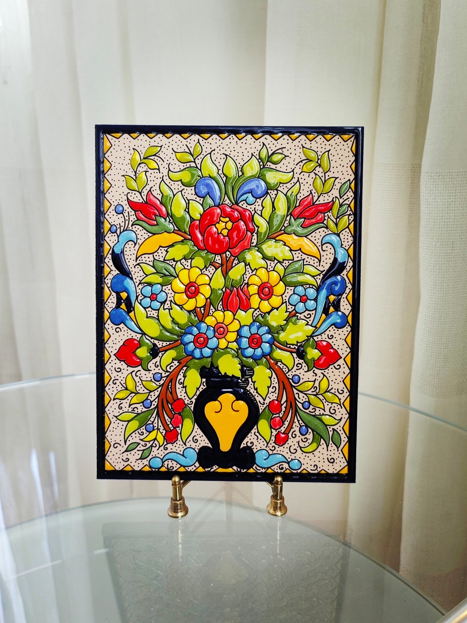 Декоративная плитка Artecer, 15x20 см, прованс, ручная работа испанских мастеров