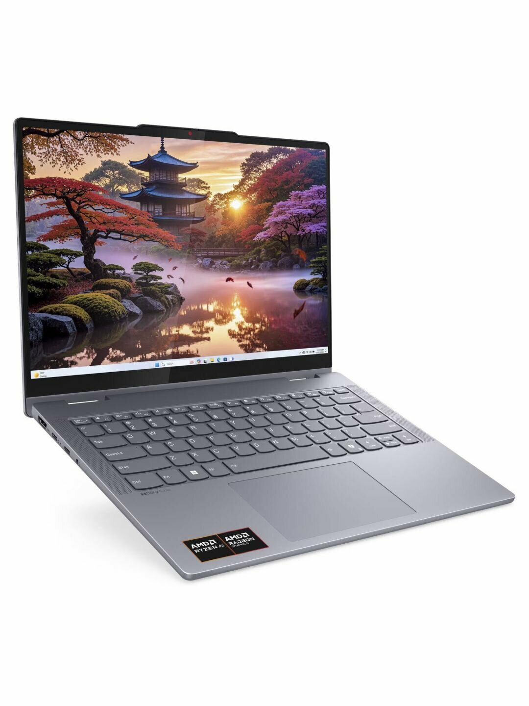 Ноутбук Lenovo IdeaPad 5 2-in-1 14AKP10, 14" WUXGA IPS, AMD Ryzen AI 5 340, 16/512 ГБ, без ОС, Luna Grey (83KT0056RK)