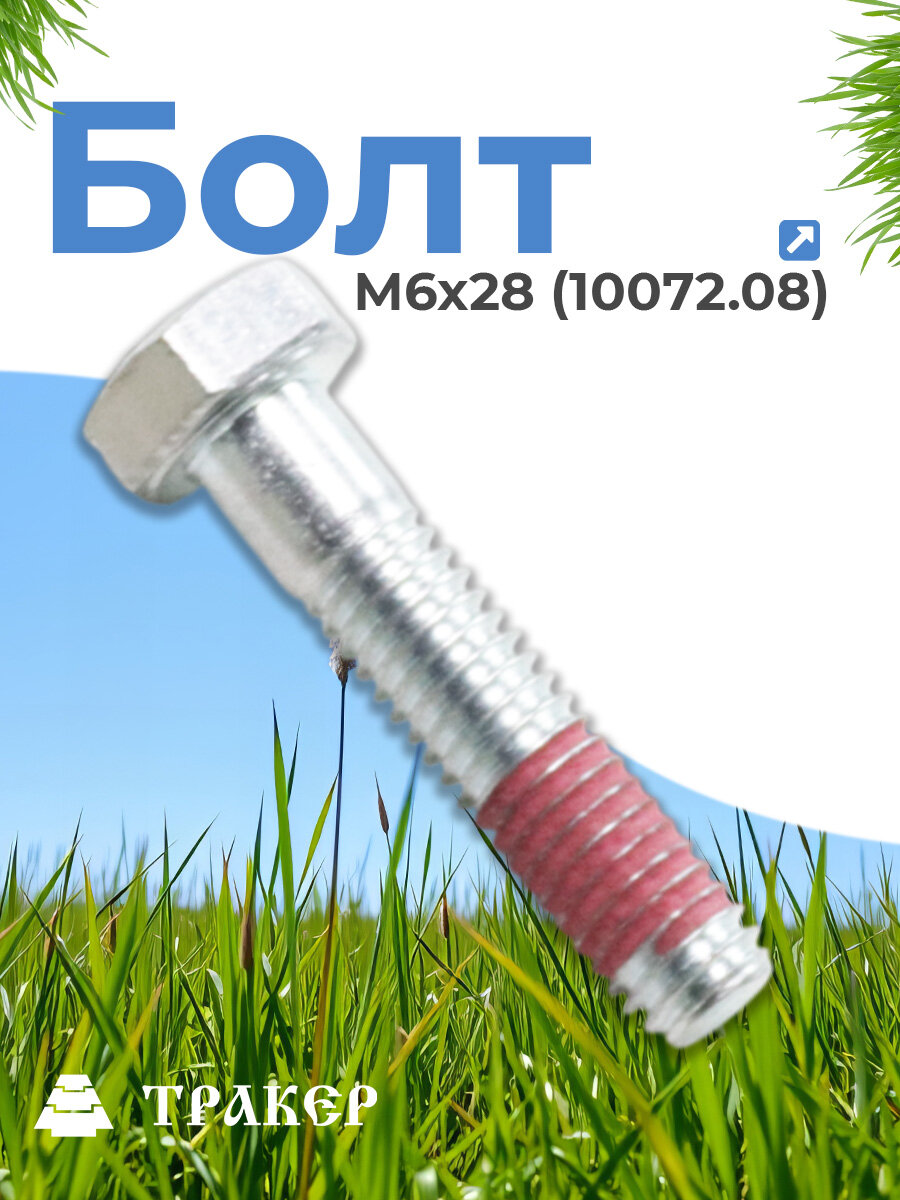 Болт М6х28 (10072.08) Оригинал