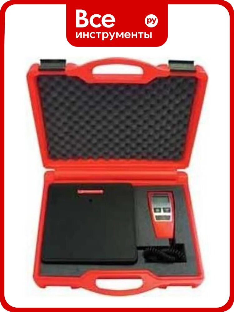 Цифровые весы Rothenberger 17300416, для хладагента, 120кг, ЖК-дисплей, автоматическое выключение