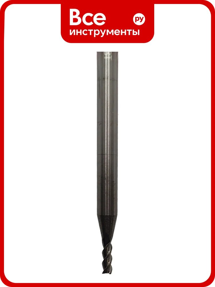 Фреза концевая твердосплавная CNCTOOL VHM 2х6х50 z=3, хв.4 L500AL, HRC50 (N) 184768
