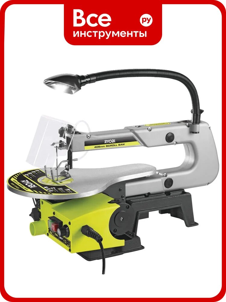 Лобзиковый станок Ryobi RSW1240G 5133002860, для прямой, для выполнения разрезов под углом