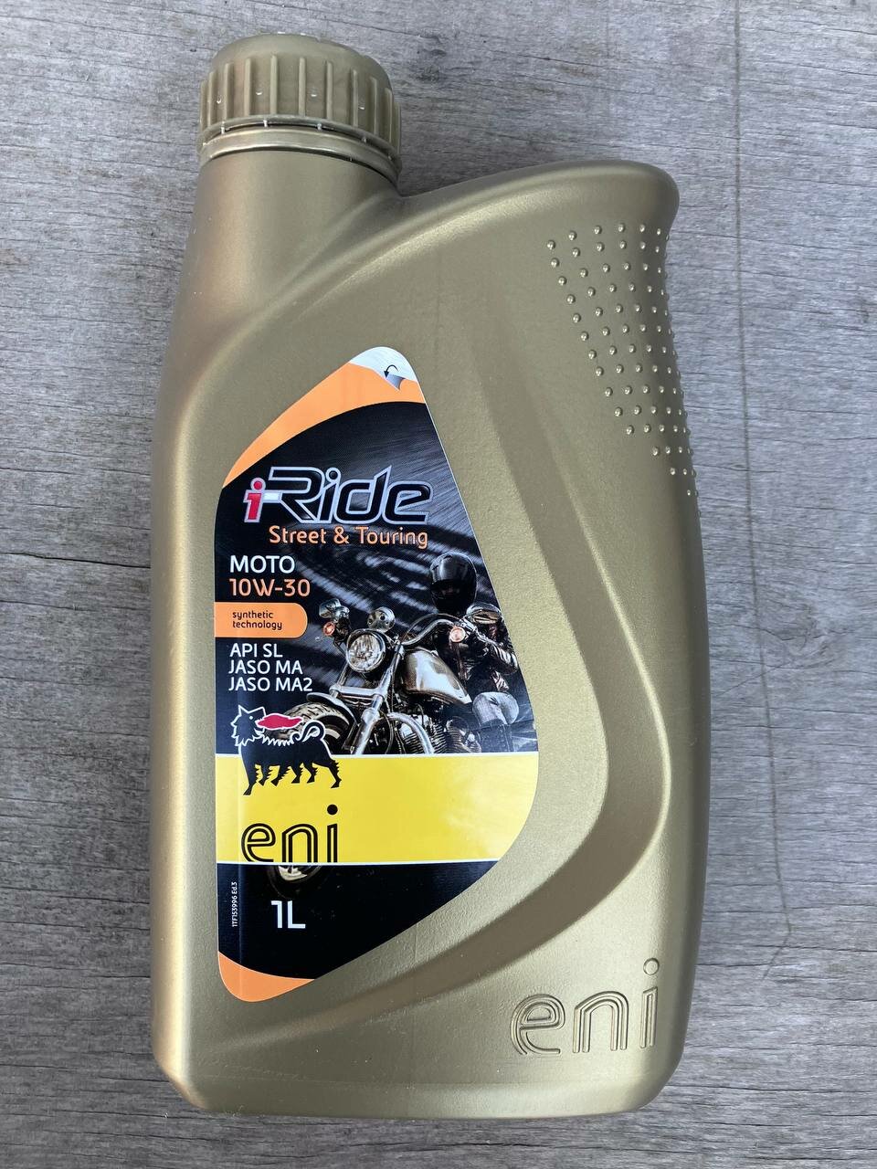Eni I-RIDE MOTO 10W-30 Масло моторное, Полусинтетическое, 1 л для мотоцикла полусинтетика