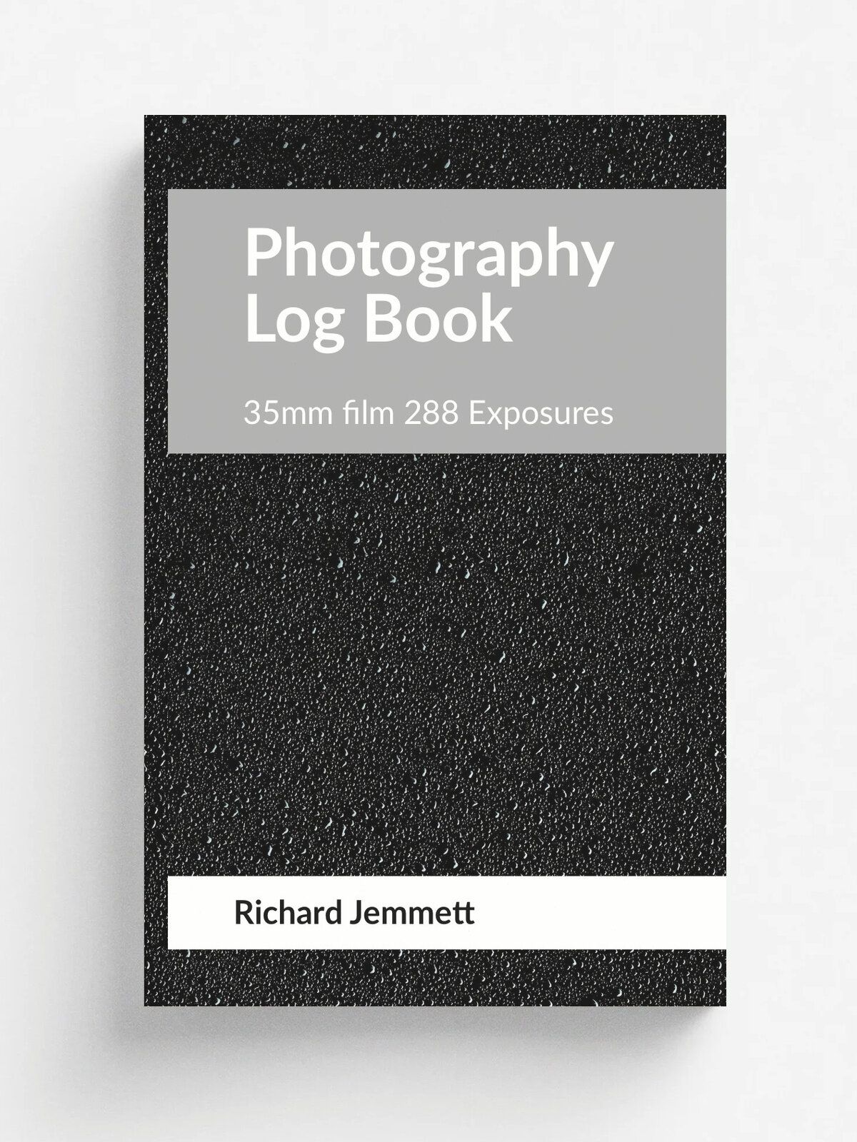 Photography Log Book. For 35mm Film Cameras: 288 exposures arranged in 20 tables of 12 exposures
