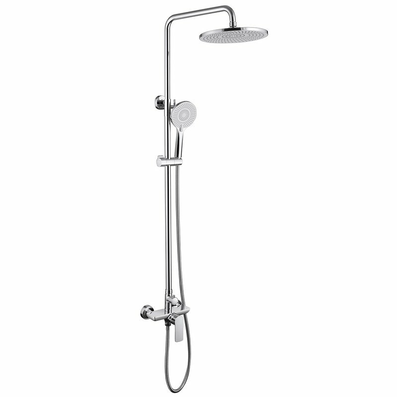 Душевая стойка Abber Weiss Insel AF8020L хром