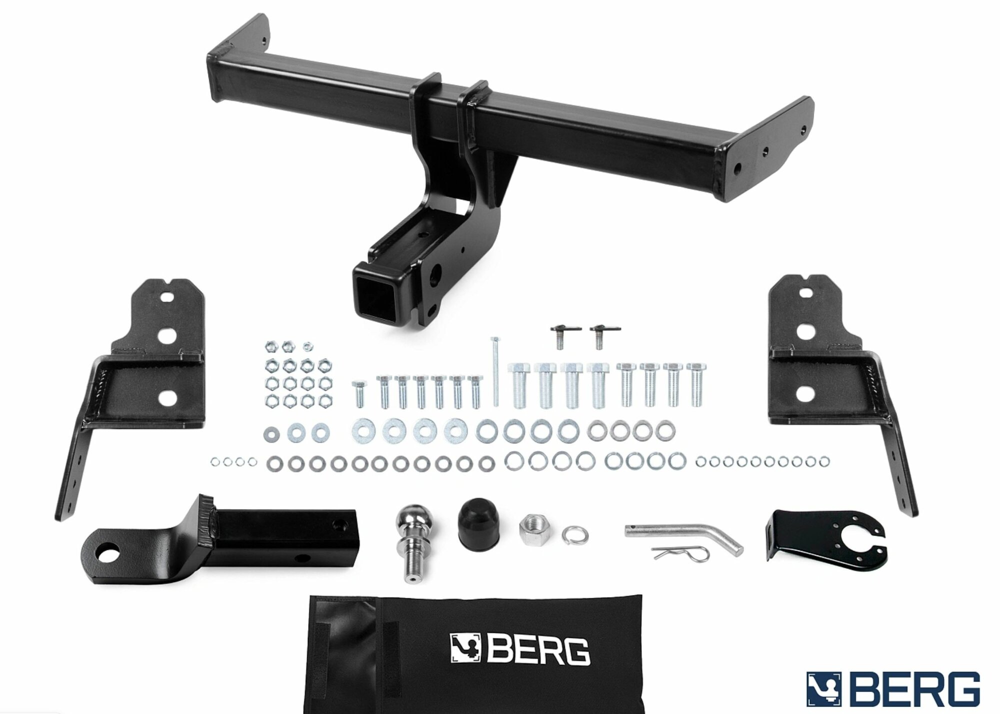 Фаркоп с электр. Smart, Haval H7 2025-, Haval F7 2024-, Haval F7x 2025-, Haval Dargo 2022-, шар E, 2000/75 кг, F.9418.002, Berg (паспорт, сертификат)