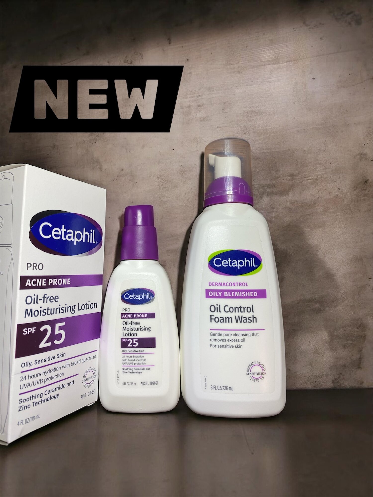Cetaphil / Набор по уходу за лицом (Пенка + Лосьон себорегулирующий с SPF), серия Cetaphil PRO ACNE PRONE