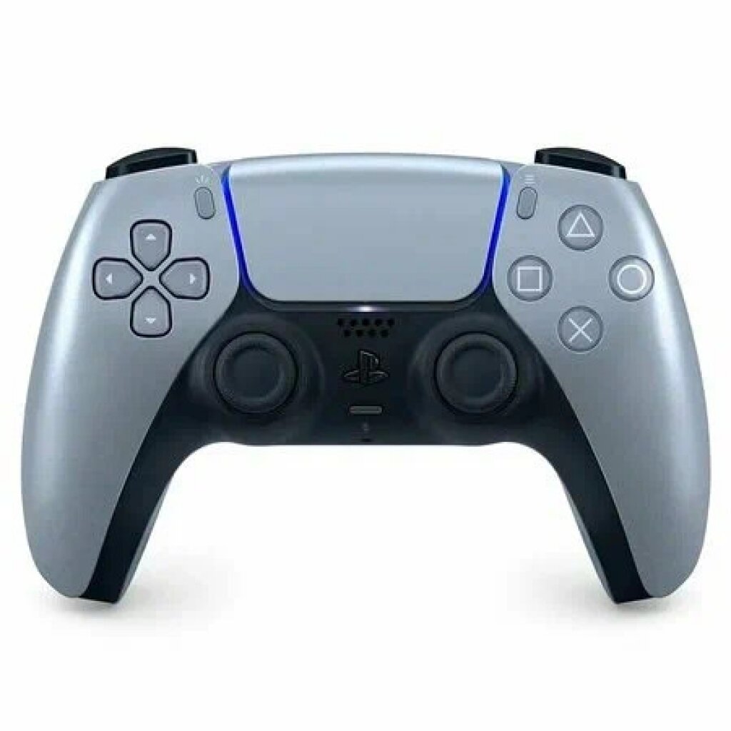 Геймпад беспроводной Sony DualSense для PlayStation 5, Sterling Silver (Серебристый)