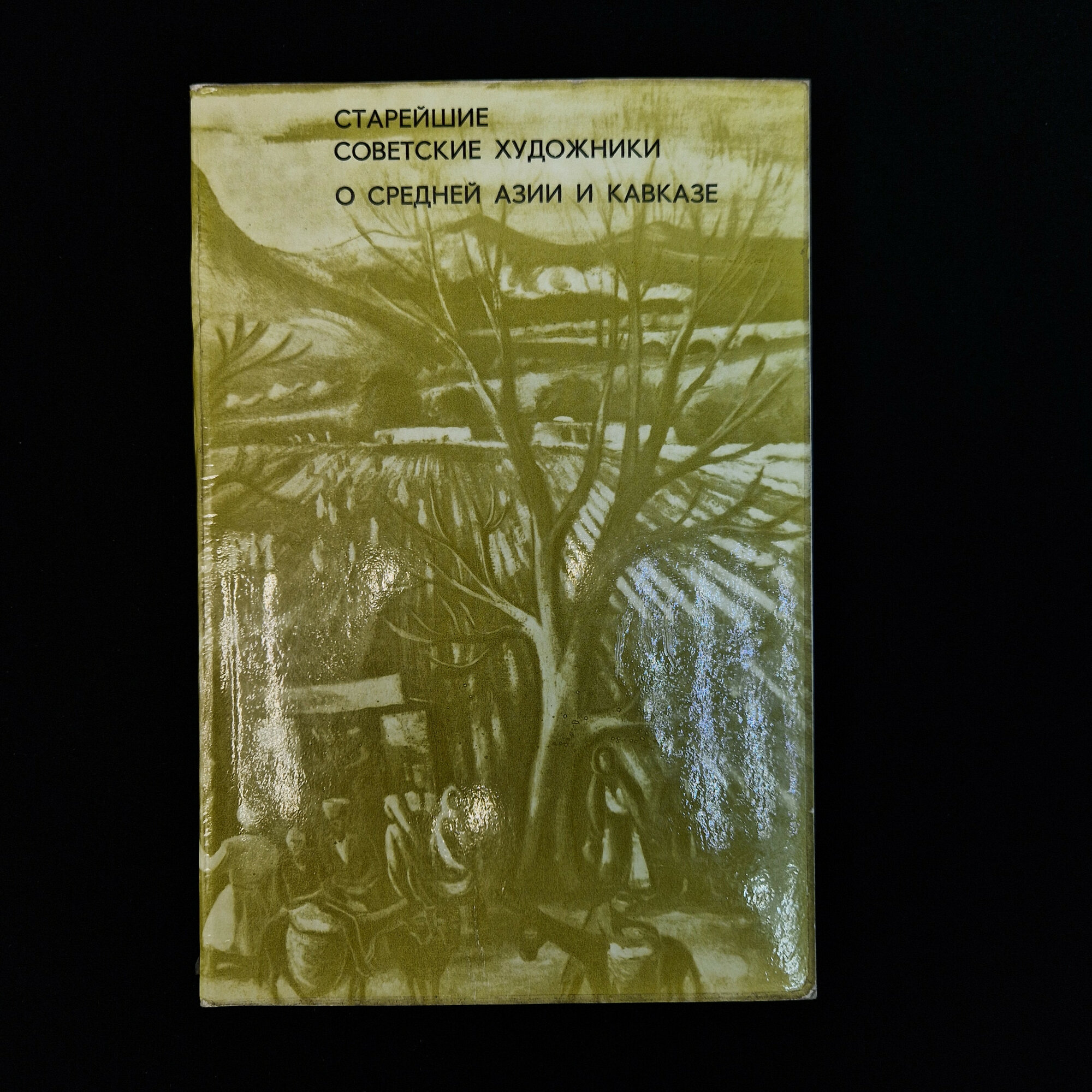 Советское художественное издание «Старейшие советские художники о Средней Азии и Кавказе», выпущенно