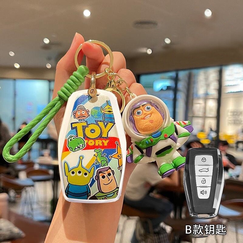 Toy Story Базз Лайтъер Серебряный Ремешок Брелок для Модели B